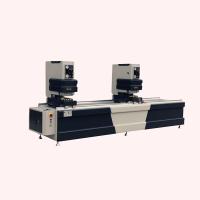 China UPVC Window Door Fabrication Production Line Two Head Feida Welding Machine 220V 50Hz for sale