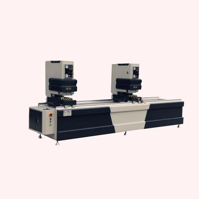 China UPVC Window Door Fabrication Production Line Two Head Feida Welding Machine 220V 50Hz for sale
