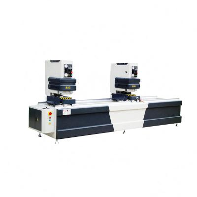 China UPVC cnc welding machines double head seamless welding processing centre pvc door welding machine for sale