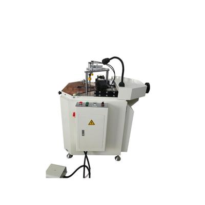 China Aluminum PVC Door Window Production Line Corner Crimping Machine 0.2mm Precision for sale