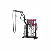 China Two Components Automatic Glue Filling Duplex Glue Spreading Machine for Insulating Glass 2002 for sale