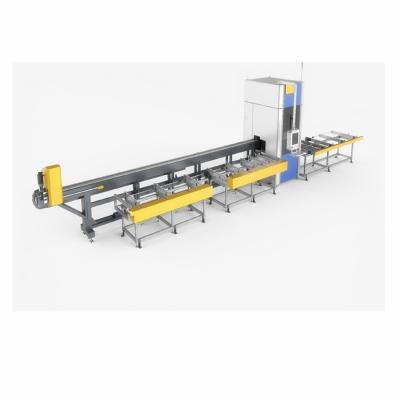 China Aluminum Thermal Break Window Making Machine CNC Milling Laser Cutting 7-in-1 12s/Piece for sale