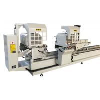 China Double Head Aluminium Cutting Mitre Saw PVC Window Cutting Machinery 45 Degree 90 Degree for sale