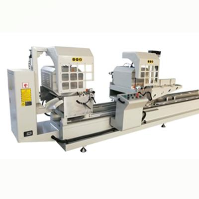 China Double Head Aluminum PVC Profile Cutting Saw Machine 45-90 Degree Angle for sale