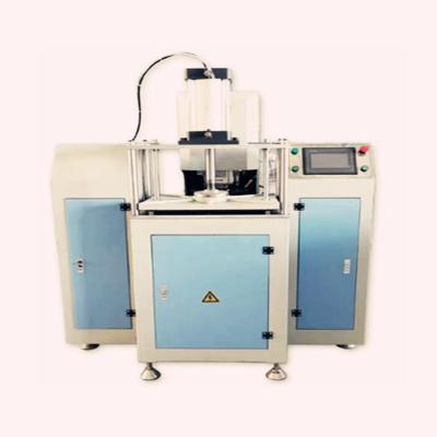 China CNC Vertical Aluminum Notching Saw End Milling Machine for PVC Window Door Production 0.1mm Precision for sale
