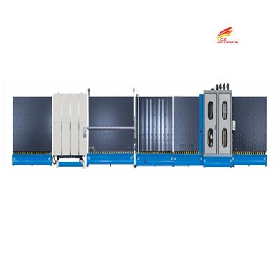China Vertical Insulating Glass Machine Double Glass Production Line 220V 50Hz PLC Control for sale