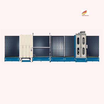 China Double Glazing Glass Production Line with Siemens PLC and Servo Pressing 2002 for sale
