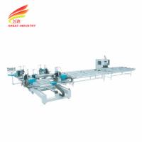 China Industrial CNC Welding and Corner Cleaning Machine for PVC uPVC Windows 4 Point Welding for sale