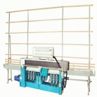 China 8 Motor Glass Straight Line Edging Machine 110V Resin Wheel Automatic Small Glass Edge Polisher for sale