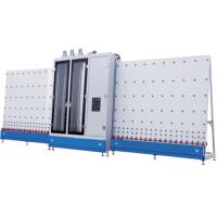 China Vertical Automatic Insulating Glass Washing Machine 2000mm PLC Control Low-E Glass Cleaner for sale