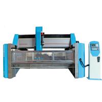 China Glass Laser Engraving Machine CNC V Groove 1500mm for Art Glass Furniture for sale