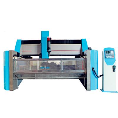 China CNC Glass Engraving Machine 3kW Spindle for Mirror Edge Carving Art Glass Furniture for sale