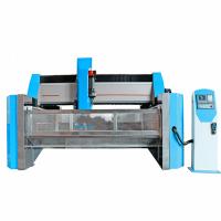 China CNC Glass Engraving Machine 50W for Mirror Glass Plaque Rotary Engraving for sale