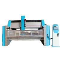 China Glass Plaque Engraving Machine CNC for Glass 2.2kW Spindle 1200x900mm Working Area for sale