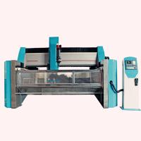 China 30W Glass Engraving Machine CNC Flat Glass Plaque Engraver for Art Glass Furniture for sale