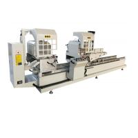 China 90 Degree 45 Degree Double Saw Blade Aluminum Profile Cutting Machine for Window Making 0.2mm Precision for sale