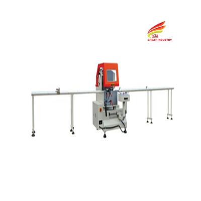 China Aluminum PVC Window Door Profile Cutting Machine Saw 45 Degree 90 Degree for sale