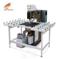 China Horizontal Glass Drilling Machine 0.2-0.5MPa Pneumatic Clamp for Insulating Glass Production for sale