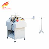 China UPVC V-Groove Cutting Machine 90° Pneumatic Nibbler for Window Profile Fabrication for sale