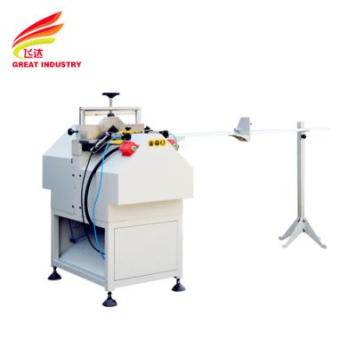 China PVC UPVC Window Door V Notch Cutting Saw Machine 90 Degree Pneumatic Groove Cutter for sale
