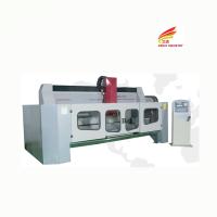 China CNC Glass Beveling Machine for Mirror Cutting Polishing with Taiwan CNC System 220V for sale