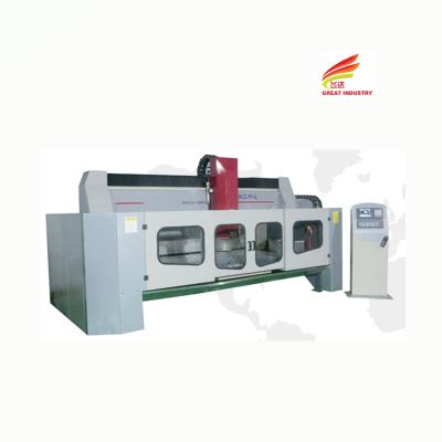 China CNC Glass Beveling Machine for Mirror Cutting Polishing with Taiwan CNC System 220V for sale
