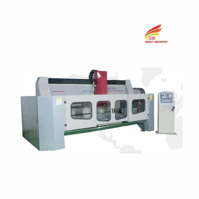 China CNC Glass Working Center for Edge Grinding Polishing Drilling 4 Axis for sale