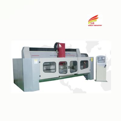 China CNC Glass Double Edging Machine with Automatic Drilling and Polishing for 0-50mm Glass for sale