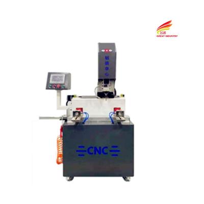 China CNC Aluminum Drilling Milling Machine for PVC Window Door Lock Hole 3 Axis 0.02mm Precision for sale