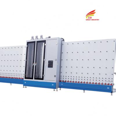China PLC Controlled Flat Glass Washing Machine for Low-E Glass 2000mm Width for sale