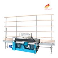 China CNC Glass Engraving Machine Glass Edge Polishing Machine 4 Spindle 220V for sale