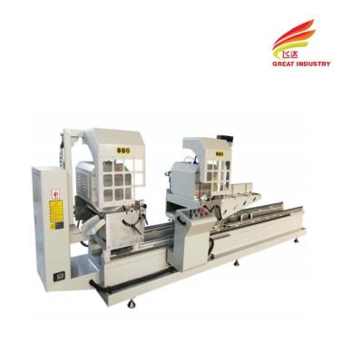 China Double Mitre Saw Aluminium Cutting Machine 45 Degree for Window Door Making 380V for sale