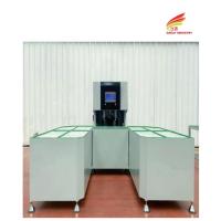 China CNC Corner Cleaning Machine for PVC Window Door Profiles 3 Axis 6 Tools for sale