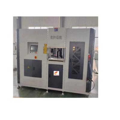 China UPVC WINDOW MAKING MACHINE WINDOW END MILLING MACHINE 3 +2 AXIS CNC ALUMINUM WINDOW MACHINE for sale