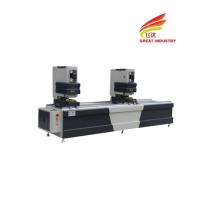 China CNC CORNER CLEANING MACHINE PVC DOOR WELDING MACHINE PVC DOOR MACHINE TWO HEAD WELDING MACHINE for sale