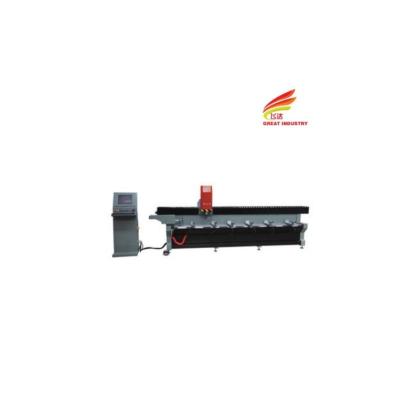 China Aluminum Window Curtain Wall Milling Machine 3 Axis CNC Lock Hole Drilling Router 380V for sale