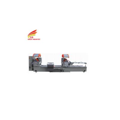 China DOUBLE HEAD CUTTING MACHINE ALUMINUM PROFILE WINDOW MACHINE CNC ALUMINIUM CUTTING MACHINE for sale