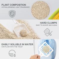 China Dust Free Flushable Tofu Cat Litter - Super Absorbent Strip Type with Eco-Friendly Materials for sale