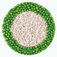 China Customized Tofu Cat Litter 1.5mm-2.0mm Natural Plant Fiber Eco-Friendly Flushable Dust-Free for sale