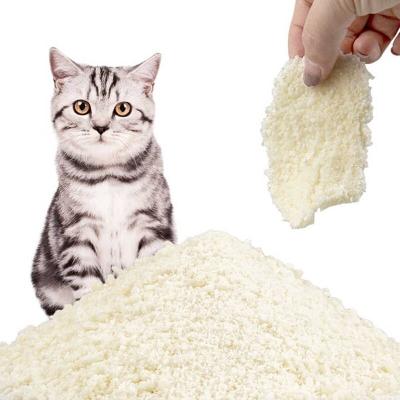 China Natural Cassava Cat Litter with 300% Water Absorption and <10% Moisture Content - Dust Free Odor Control for sale