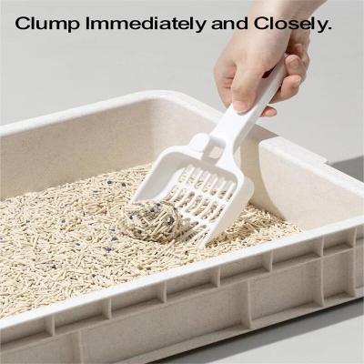 China 70% Tofu 30% Bentonite Mixed Cat Litter Fast Clumping High Absorbency Dust Free 10L for sale