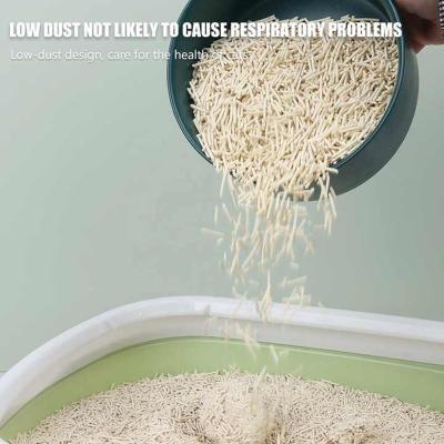 China Starhong Tofu Cat Litter Bulk 1.5mm 1.8mm 2.0mm Low Dust Eco-Friendly Plant-Based Pet Litter for sale