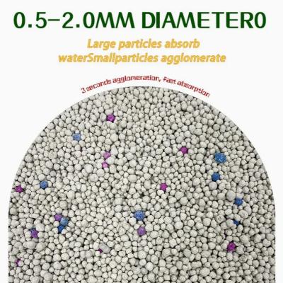China Low Dust Multi Fragrance Bentonite Cat Litter 10kg Strong Deodorizing Fast Clumping Spherical for sale