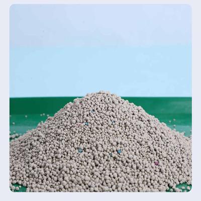 China Premium Bentonite Clay Cat Litter 5mm Spherical Clumping Odor Control 10kg Bag for sale