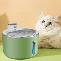 China 4L Stainless Steel Pet Water Dispenser with 5000mAh Battery - Automatic Fountain for Cats and Dogs for sale