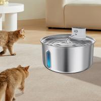 China 5.5L Automatic Pet Water Fountain with 5000mAh Battery - Smart Sensing Dispenser for Cats and Dogs for sale