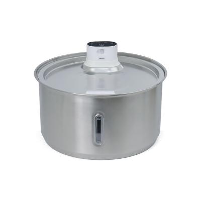 China 11L Stainless Steel Smart Cat Water Fountain with 5000mAh Battery - Dual Mode & 4-Stage Filtration for sale