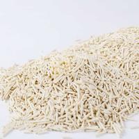 China Custom Tofu Cat Litter 1.5mm-2.0mm Granules with High Absorption and Flushable Design for Pet Owners for sale