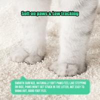 China Natural Cassava Cat Litter with 300% Water Absorption - Fast Clumping Dust-Free Formula in 6L PE Bags for sale