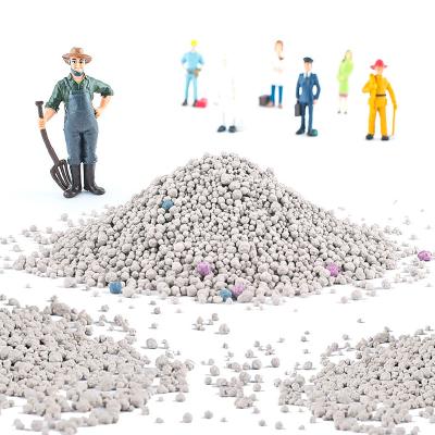 China Dust Free Clumping Bentonite Cat Litter 10kg with Colored Deodorizing Granules and Scent for sale